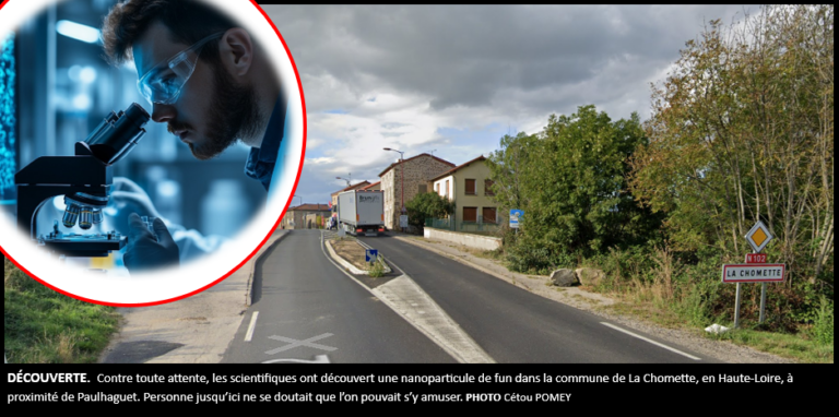 Haute-Loire : Une nanoparticule de fun détectée à La Chomette | La Mentable